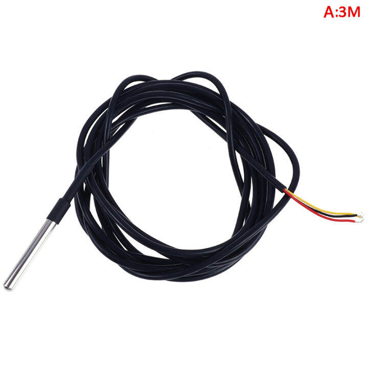 Sissi DS18B20 Stainless Steel 1 M/3M Cable Temperature Probe ...