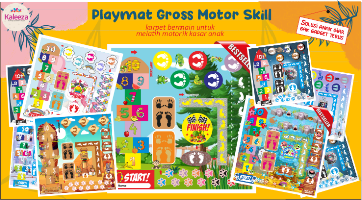 Mainan Edukasi Anak Playmate - Karpet Permainan Untuk Melatih Motorik ...