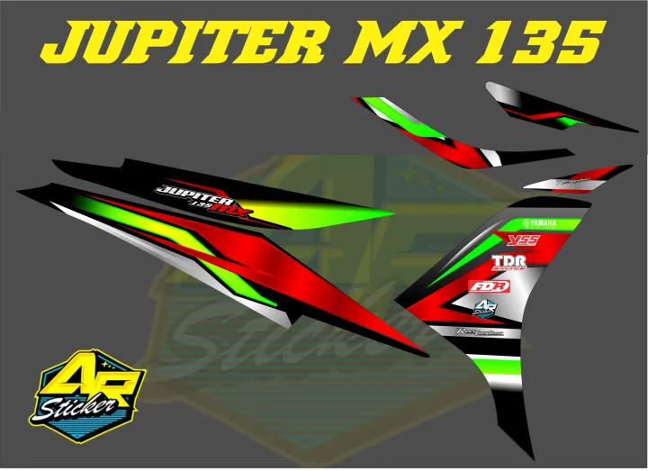 Striping Jupiter Mx 135 Striping Mx New Sticker Jupiter Mx Stripping ...