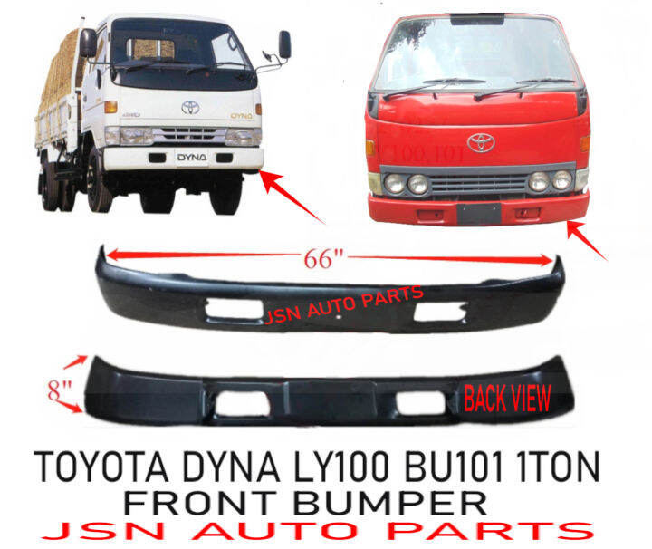 J125S02 FRONT BUMPER TOYOTA DYNA LY100 LY101 1TON , BU212 3TON | Lazada