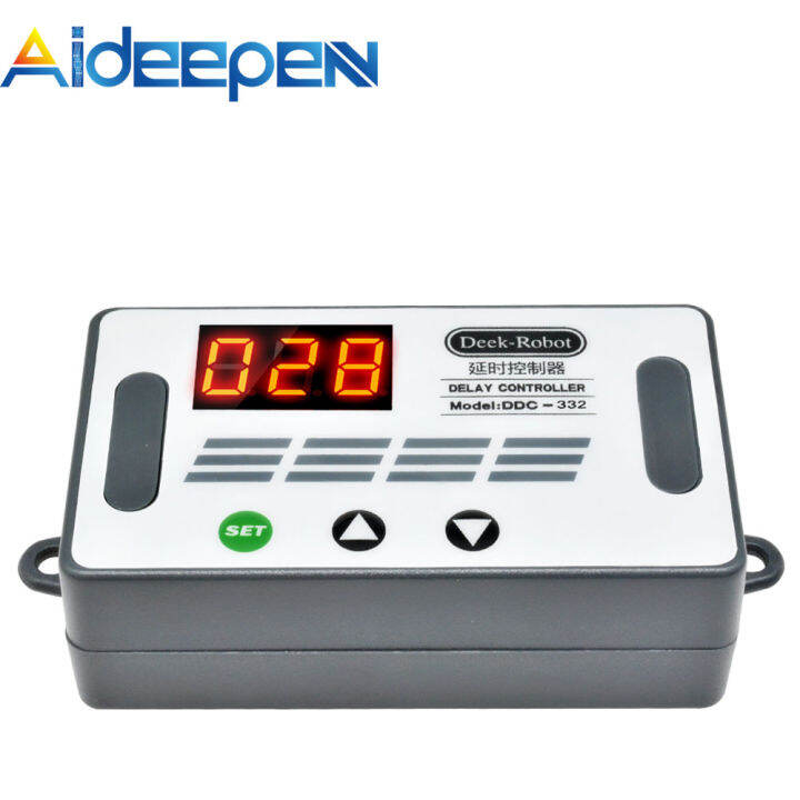 Aideepen DDC-332 DC12V 50mA Time Delay Relay Controller MOS Switch Current Control+Buzzer | Lazada