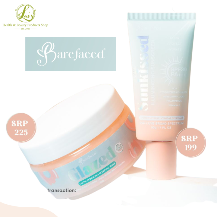 Barefaced Sunscreen SPF30 PA+++ Lightweight No White Cast | Lazada PH