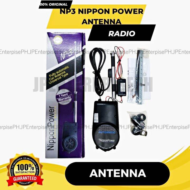 Original NP3 Nippon Power AM/FM Antenna Radio Antenna Universal | Lazada PH
