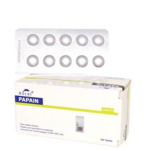 Axcel Papain Tablets ( 10 Tablets ) | Lazada