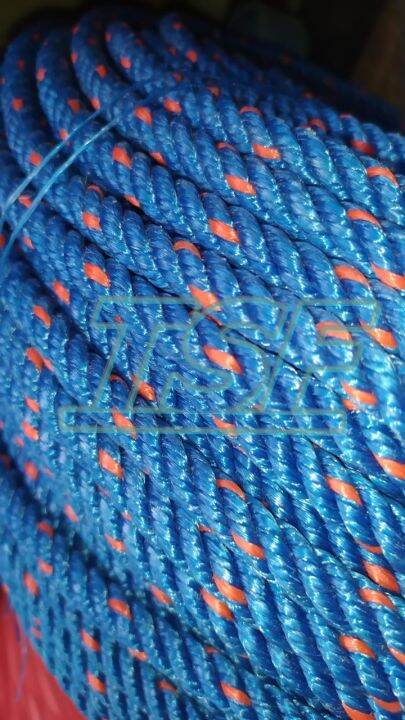 Tali Tambang Biru Ukuran 10Mili Plastik / Tali Biru / Tali Kuat ...