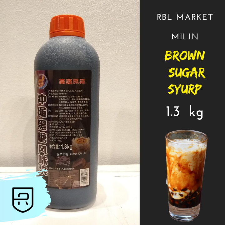 Milin FX Okinawa Brown Tiger Sugar Syrup 1.3 kg RBL Market PH | Coffee ...