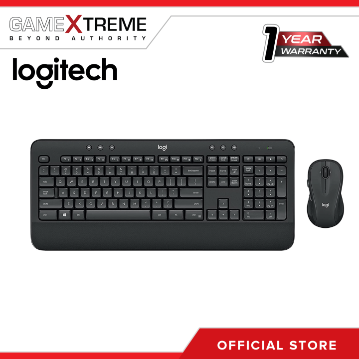 Logitech M545 Advance Wireless Keyboard Bundle [Black] | Lazada PH