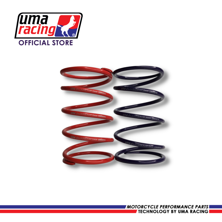 UMA Racing CVT Torque Spring for Yamaha NMAX & Aerox 1000RPM Red ...