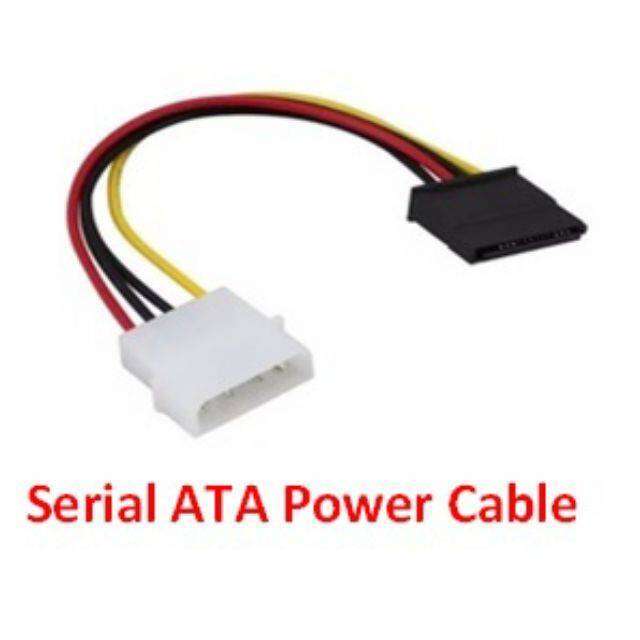 สาย Serial ATA Power Cable แปลงสาย IDE เป็น SATA 1/1 | Lazada.co.th
