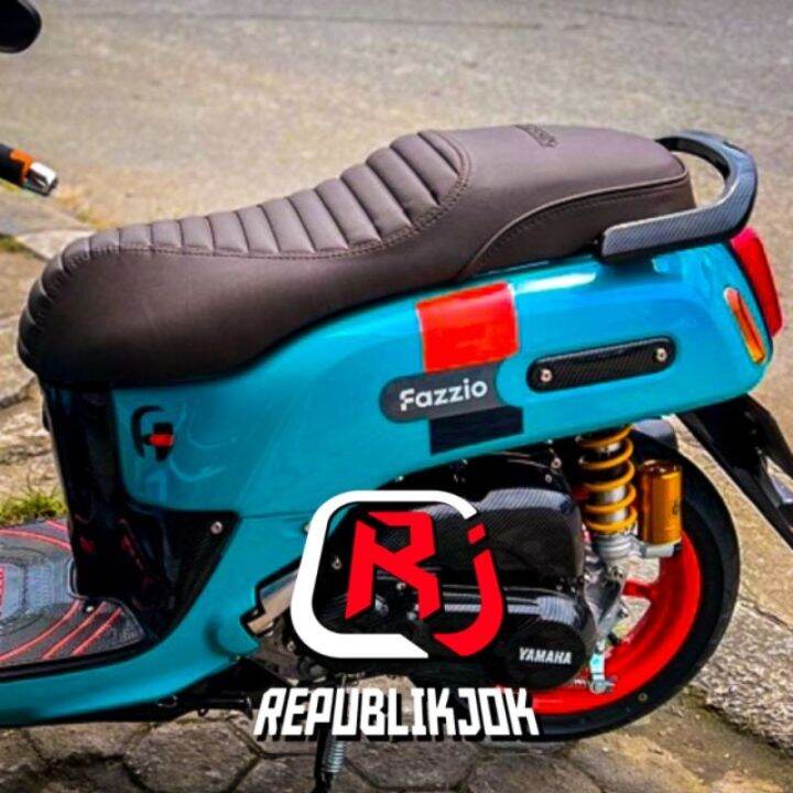 Fazzio Caferacer Premium Leather Seat | Lazada PH