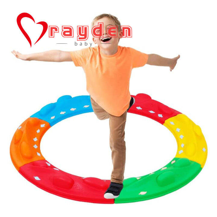 Toddler Balance Beams Stepping Stones for Kids Slip Resistant Board ...