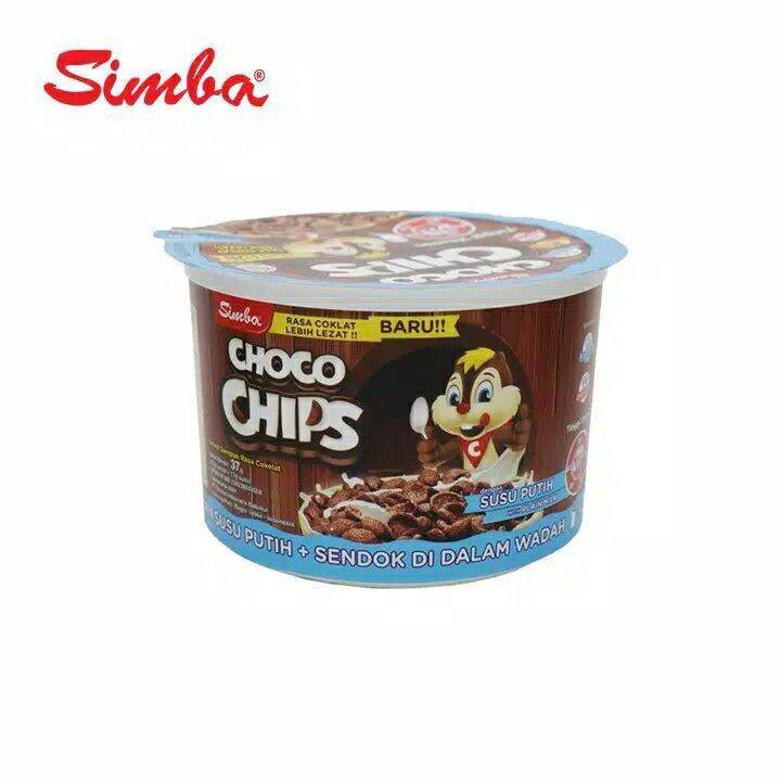 SIMBA Choco Chips Susu Coklat Sereal [Cup/ 20 g] | Lazada Indonesia