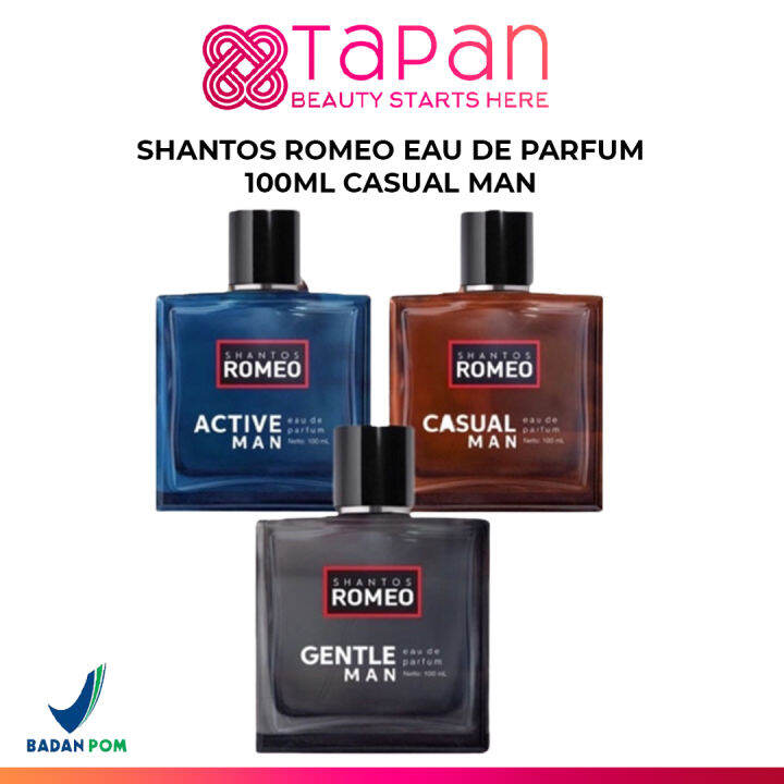 SHANTOS ROMEO Eau De Parfum 100mL CASUAL MAN | Lazada Indonesia