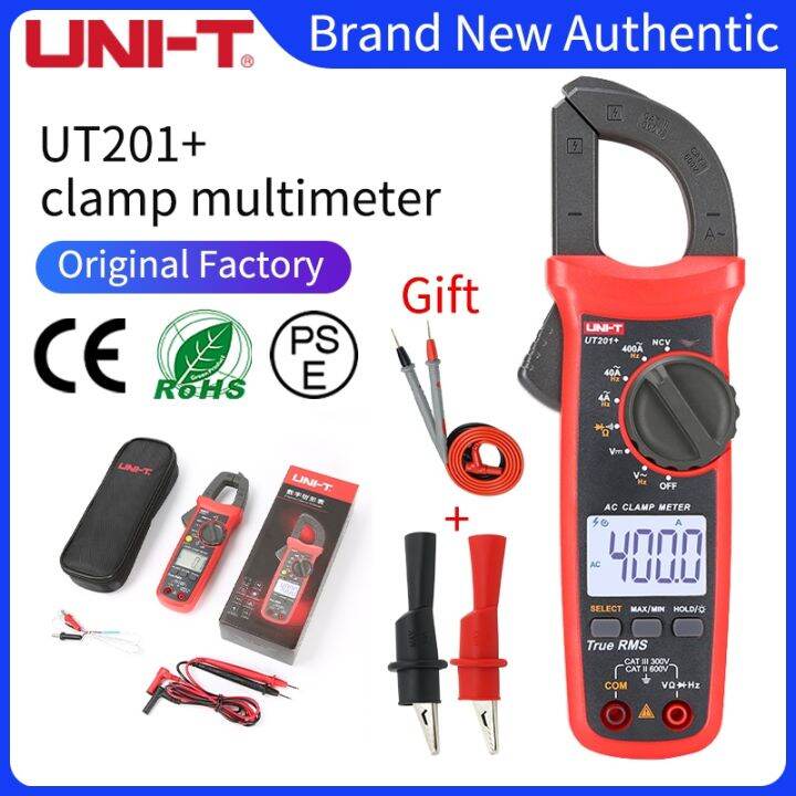 【hot】 ☢ UNI T Clamp UT201 UT202 UT203 Current Amperimetro Tester ...