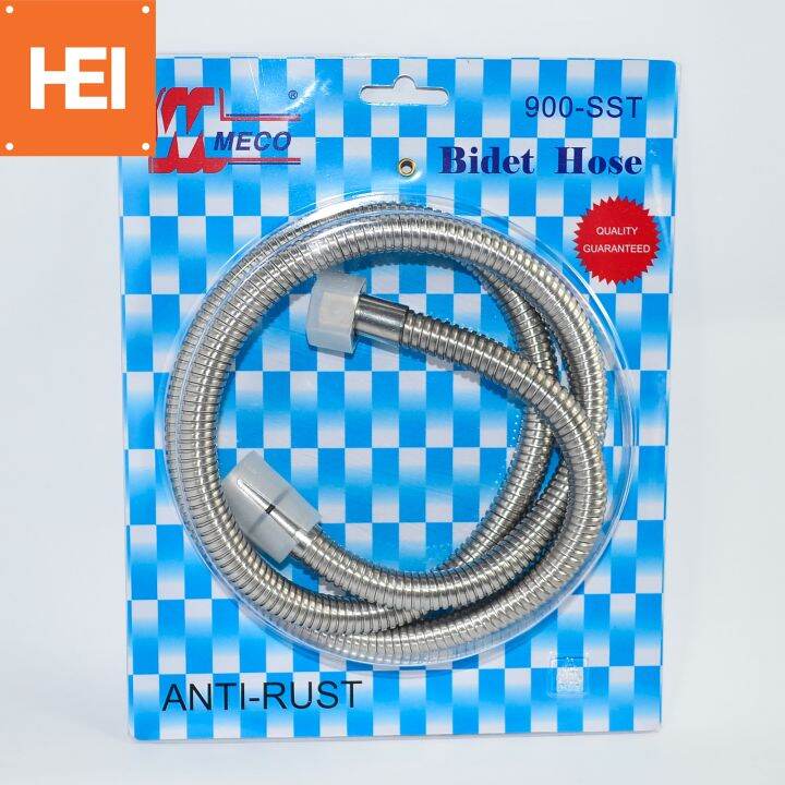 Meco Bidet Hose 1.2M 900-SST (Anti-Rust) | Lazada PH