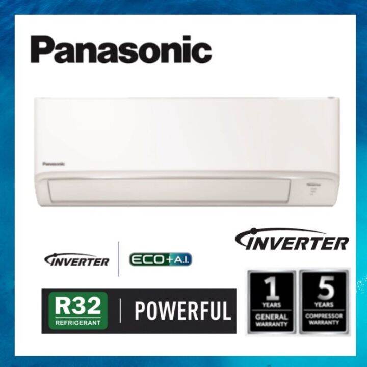 2.0HP PANASONIC INVERTER AIRCOND STANDARD INVERTER R32 SINGLE-SPLIT ...