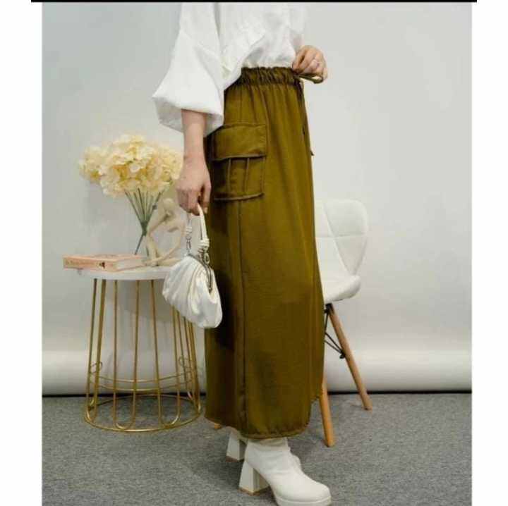 Rok Cargo Crinkle Airflow Premium | Lazada Indonesia