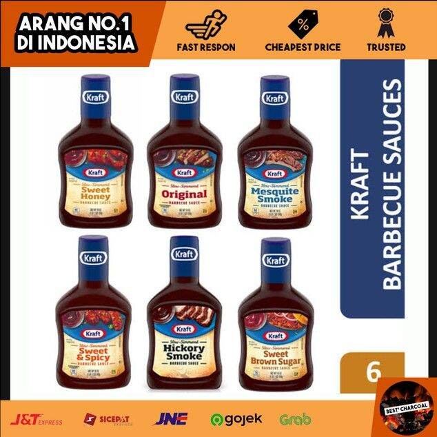 Kraft BBQ Sauce Original 510g Saus Barbeque | Lazada Indonesia