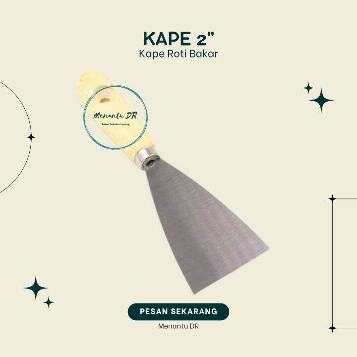 Kape Scraper Roti Bakar Ukuran 2 in Stainless | Lazada Indonesia