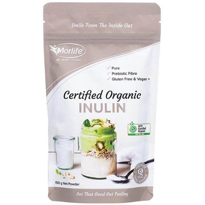 Morlife Organic Inulin Powder (มอไลฟท์ ออร์แกนิค อินนูลิน พาวเดอร์ ...