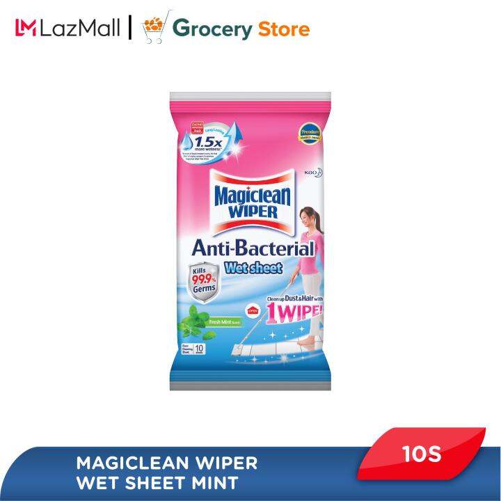 Magiclean Wiper Wet Sheet Mint 10s | Lazada