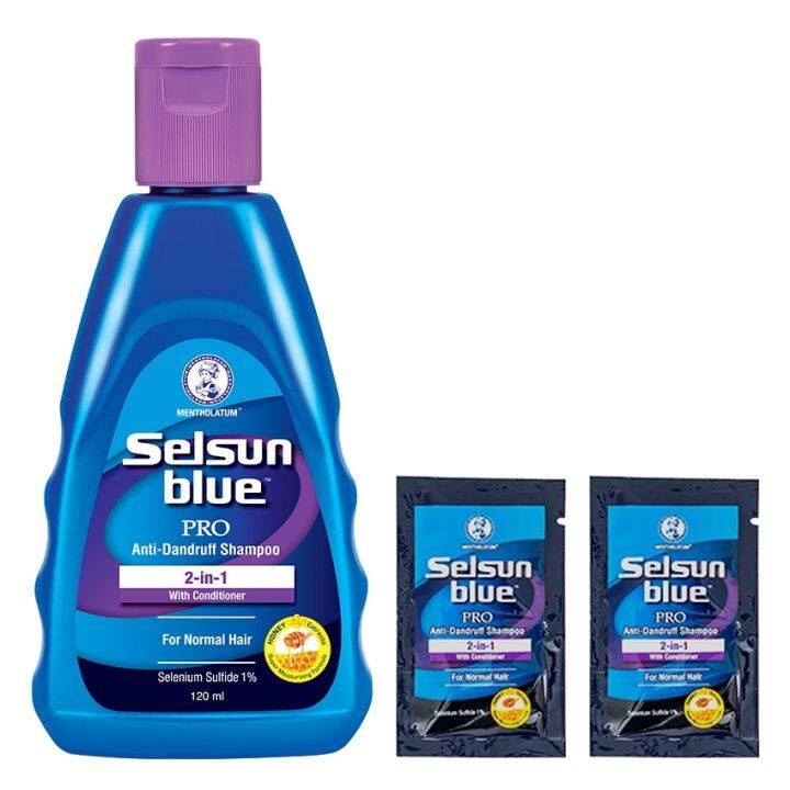 Sell like hot cakes Selsun Blue Pro Anti-Dandruff Shampoo 120ML With ...