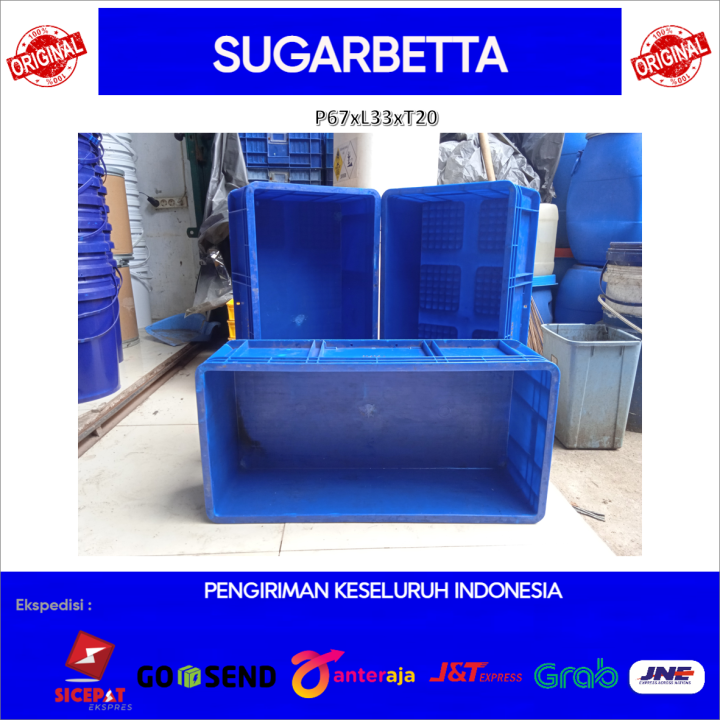 Box Rabbit Container Box Rabbit Plastik box 6655 67x33x19 | Lazada ...