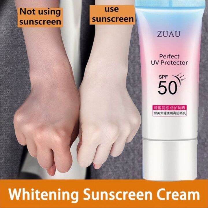 🔥100% Original 🔥 ZUAU Sunscreen Cream Sunscreen Spf50+ For Face ...