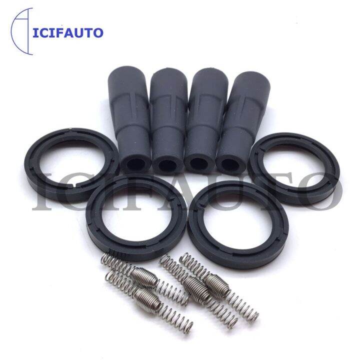 Ignition Coils Rubber Boot Pack With Spring For Toyota Corolla RAV4 ...