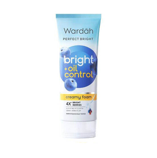 Wardah Perfect Bright Creamy Foam Bright + Oil Control 100ml [NEW ...