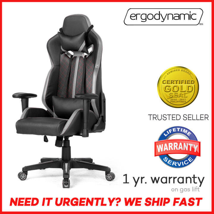 Ergodynamic F1 XGAMER Gaming Chair, Faux Leather, pneumatic height ...