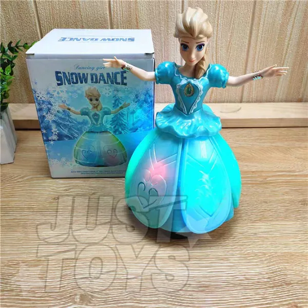 FROZEN Dancing Elsa Electric Rotating Action Figure toys with Multiple ...