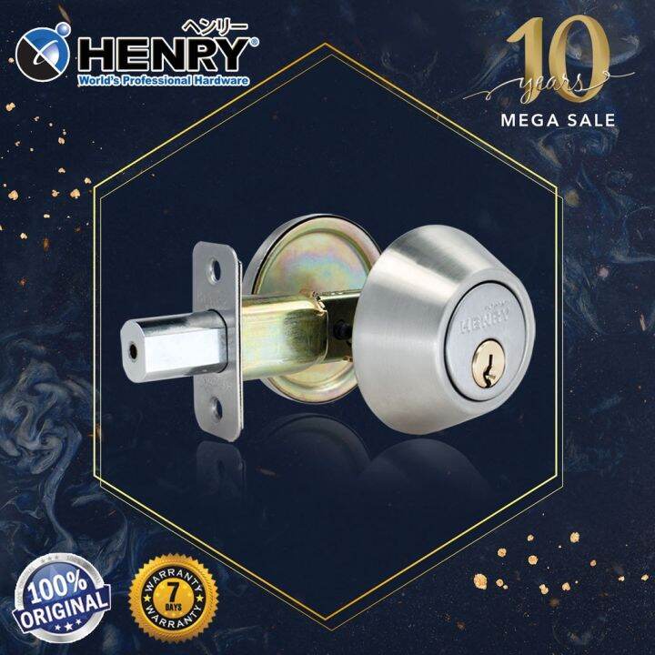 HENRY HARDWARE DEAD BOLT HDB102 | Lazada PH