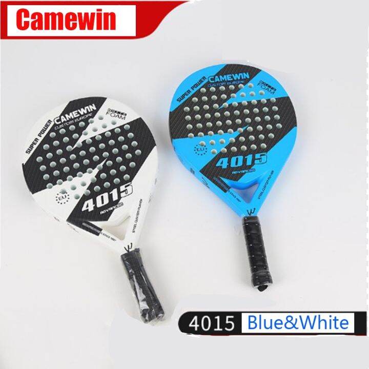 Camewin 4015/4006 Professional Full Carbon Beach Tennis Paddle Racket ...