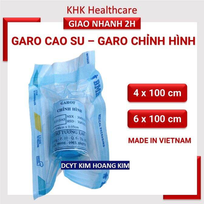 Garo cao su chỉnh hình sản xuất tại Việt Nam kích thước 4x100, 6x100cm | Lazada.vn