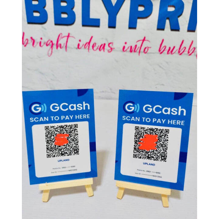QR CODE WITH STAND | PLAIN QR CODE ONLY | Lazada PH