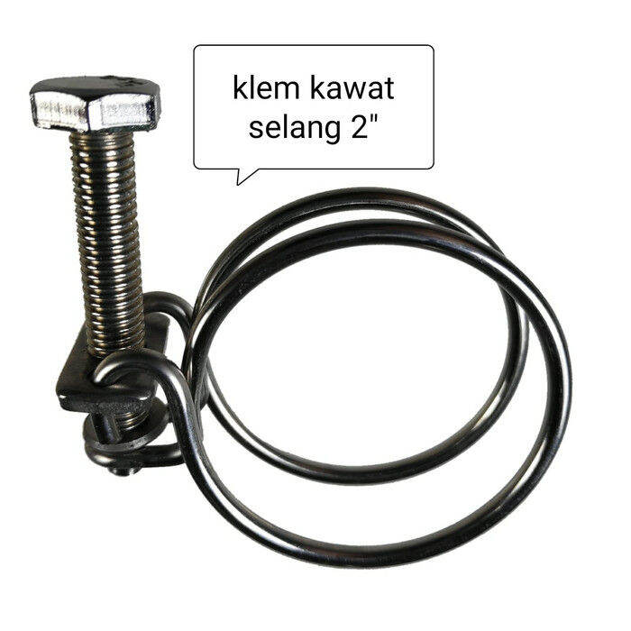klem selang 2" kawat stainless steel - heavy duty superior clamp ...