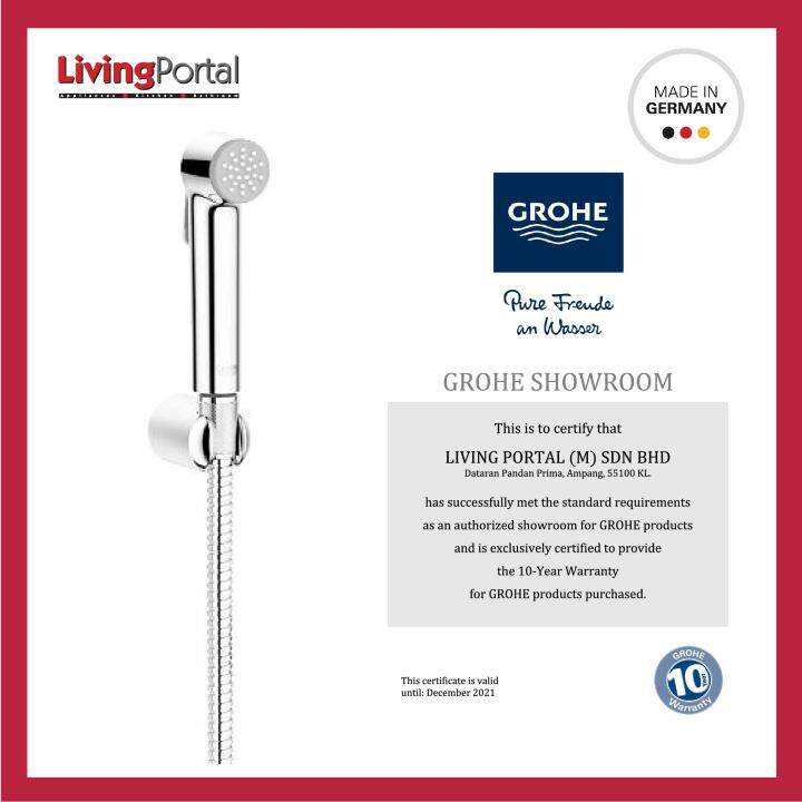 Living Portal Grohe Hand Spray Bidet Tempesta-F Trigger Spray 30(Chrome ...