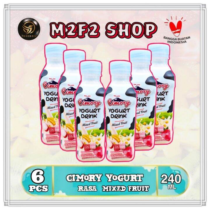 Yogurt Cimory Drink Mixed Fruit - 240 ml (Kemasan 6 Pcs) | Lazada Indonesia