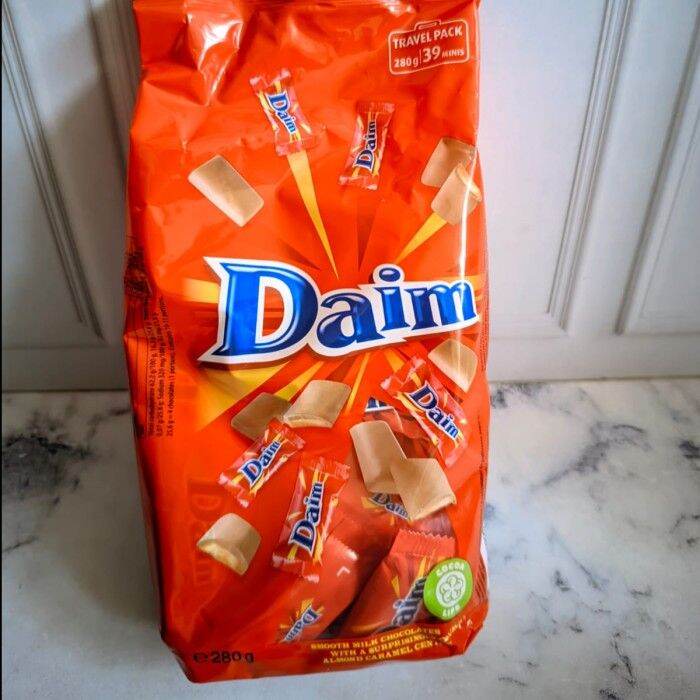 COKLAT CHOCOLATE DAIM TRAVEL PACK 280g vegetarian cocok | Lazada Indonesia