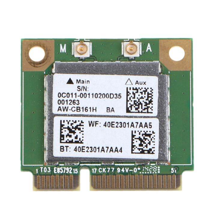 Dual Band RTL8821AE AW-CB161H Wifi Wlan Card Bluetooth-compatible 4.0 ...