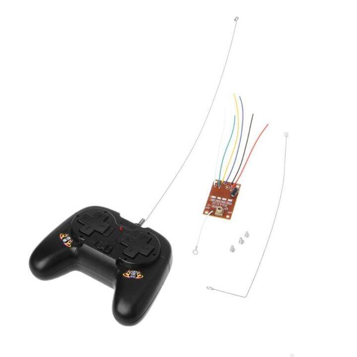 8 Buttons 4CH Remote Control with Receiver Board 27Mhz Antenna for DIY ...