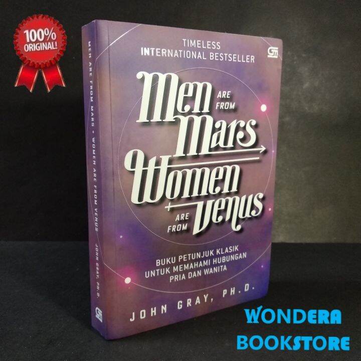 Buku Men are from Mars Woman are from Venus ( Pria dari Mars, Wanita dari Venus ) oleh John Gray ...