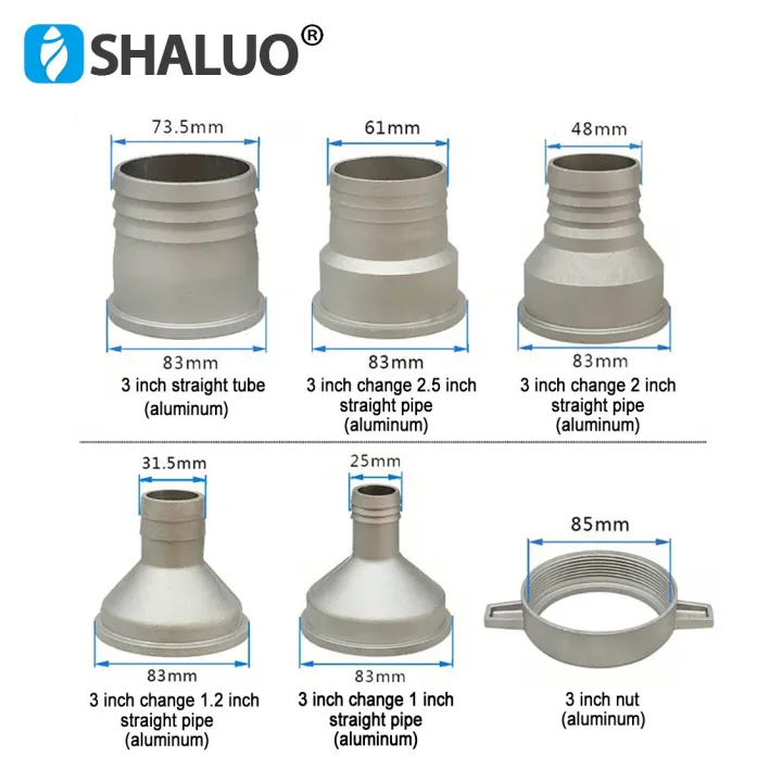 New Gasoline Water Pump Fittings 3 Inch Aluminum Pipe Connector Wrench ...