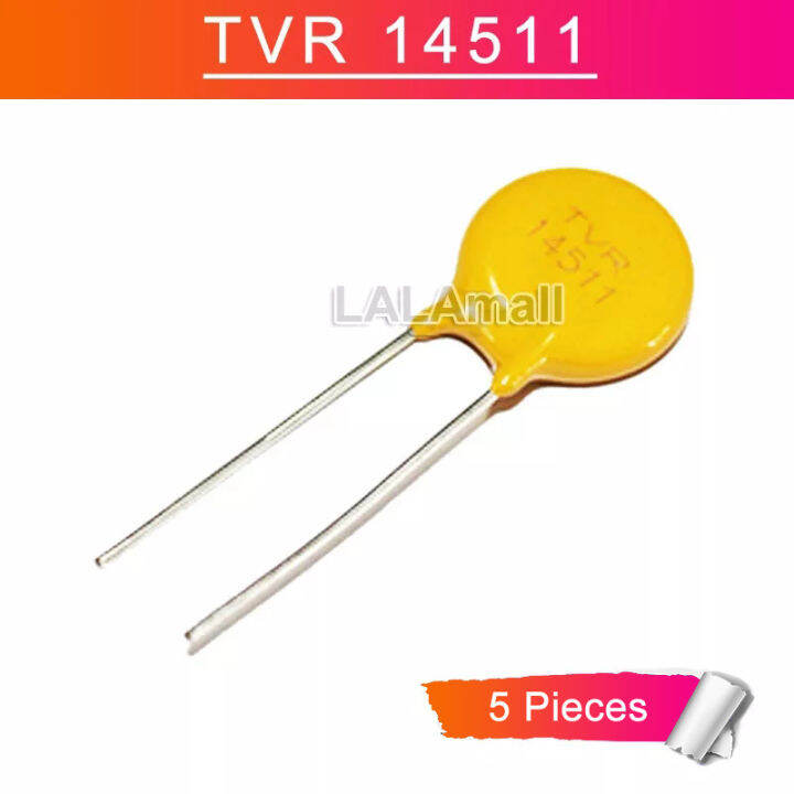 5Pcs Varistor TVR 14511 TVR14511 TVR14511KSY 510V เส้นผ่านศูนย์กลาง14 ...