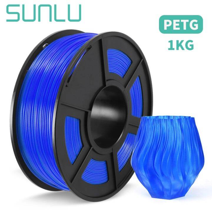 SUNLU PETG/ABS/SILK/TPU/PLA Filament 1Roll 1.75mm FDM 3D Printer Material with High Strength 100 ...