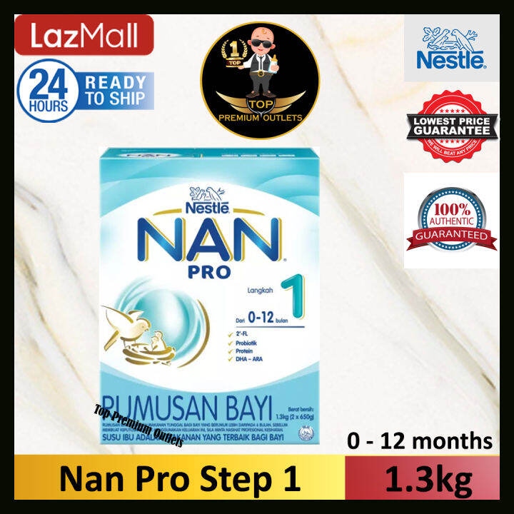 Nestle Nan Pro Step 1 (2'-FL) (1.3kg) Exp: 05/2023 | Lazada
