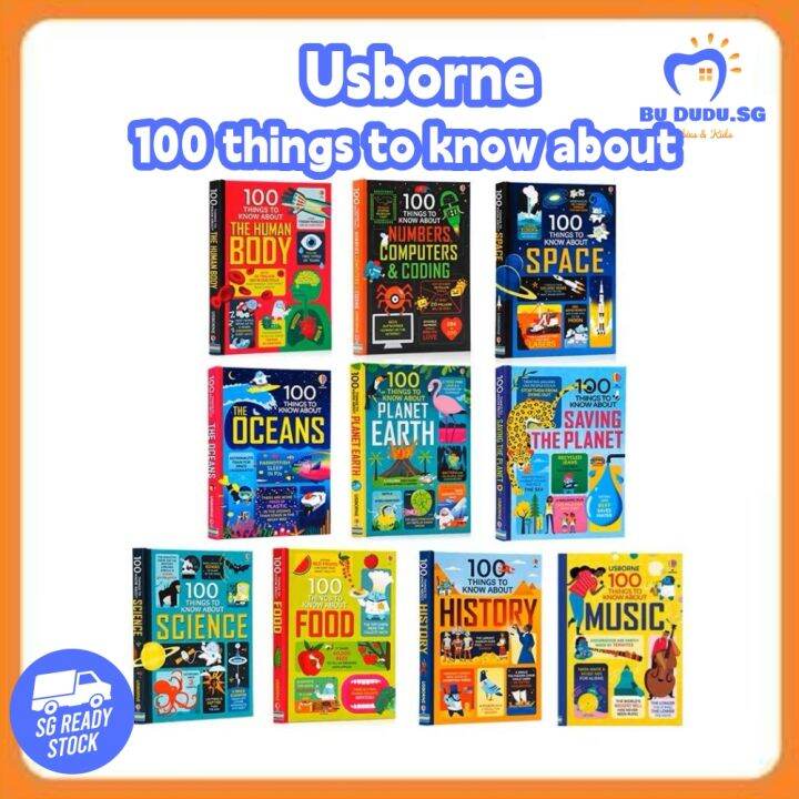 [SG]（10 books set ）Usborne 100 Things to Know about Children's Books ...