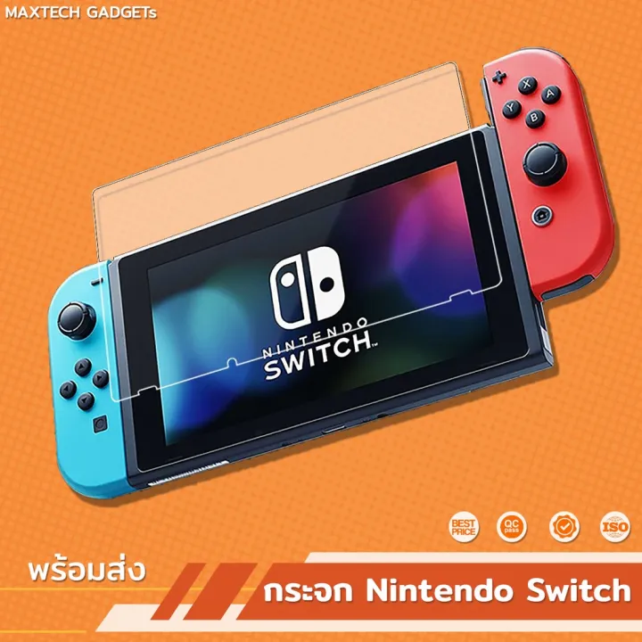 ☞Nintendo Switch OLED Switch Lite กระจกนิรภัยกันรอย 9H Full Frame♥ | Lazada.co.th