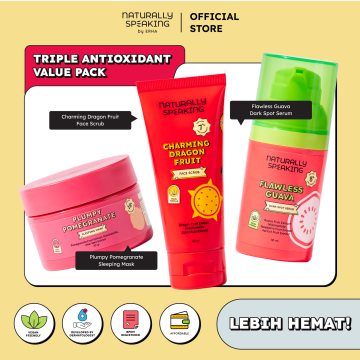 Naturally Speaking - Paket Hemat Tripple Antioksidan | Lazada Indonesia